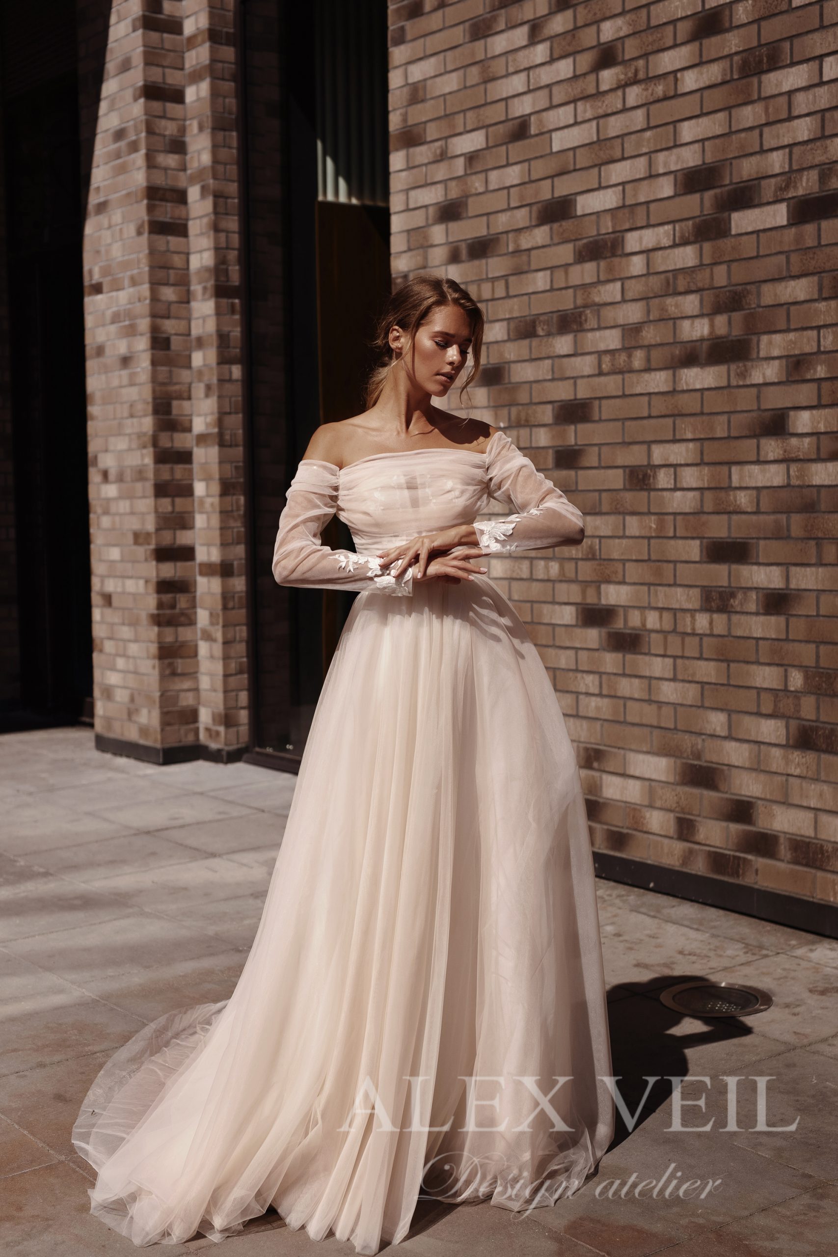 Melanie wedding dress - AlexVeil Bridal